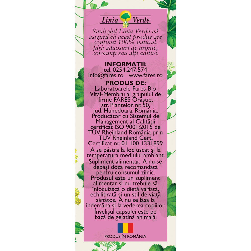 Normoflux, 60 capsule, Fares : Bebe Tei