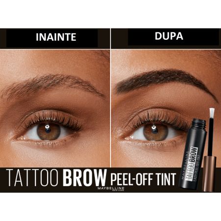 Gel semipermanent pentru sprancene Tattoo Brow Gel Tint, 3, : Bebe Tei