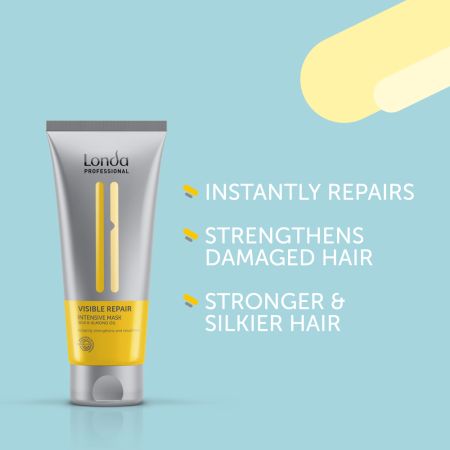 Masca de reparare intensiva pentru par deteriorat Visible R : Bebe Tei