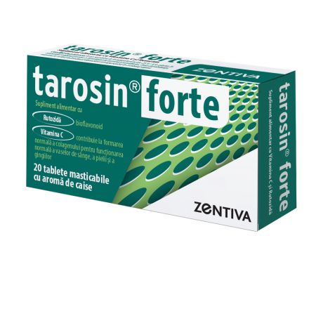 Tarosin Forte, 20 comprimate masticabile, Zentiva : Bebe Tei