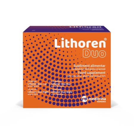 Lithoren Duo, 28 plicuri, Meditrina Pharmaceuticals : Bebe Tei