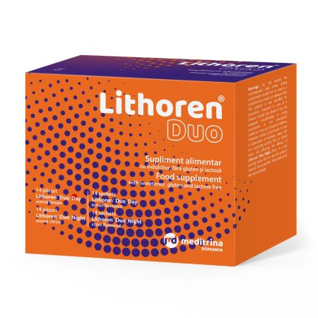 Lithoren Duo, 28 plicuri, Meditrina Pharmaceuticals : Bebe Tei