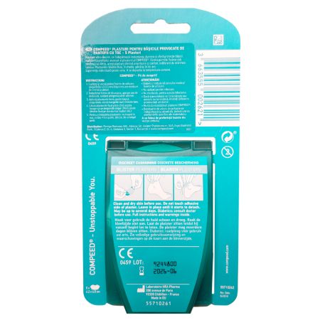 Plasturi pentru basici provocate de pantofii cu toc, 5 buca : Bebe Tei