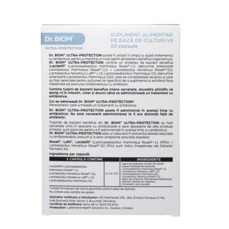 Ultra-Protection, 10 capsule, Dr. Biom : Bebe Tei
