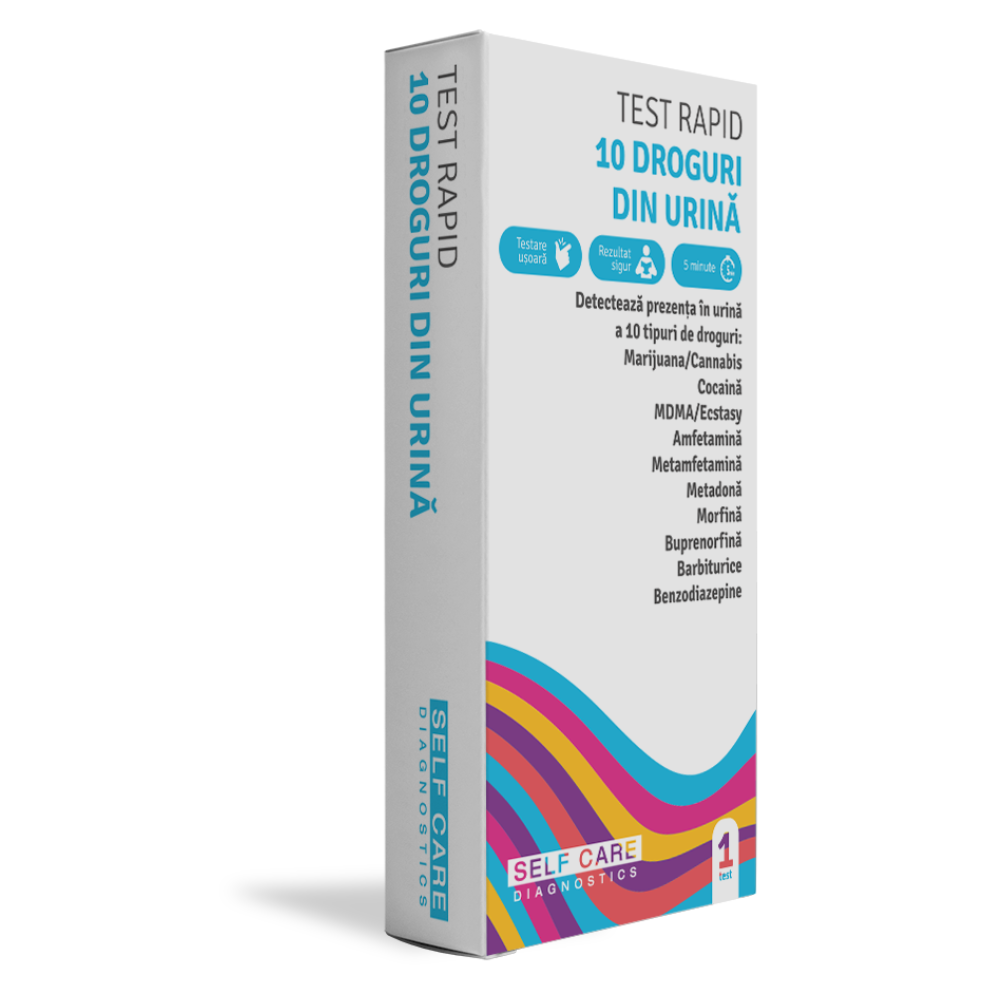 Test rapid 10 droguri din urina, Self Care : Bebe Tei