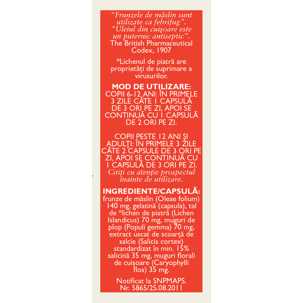 Biosept A5, 30 capsule, Fares : Bebe Tei