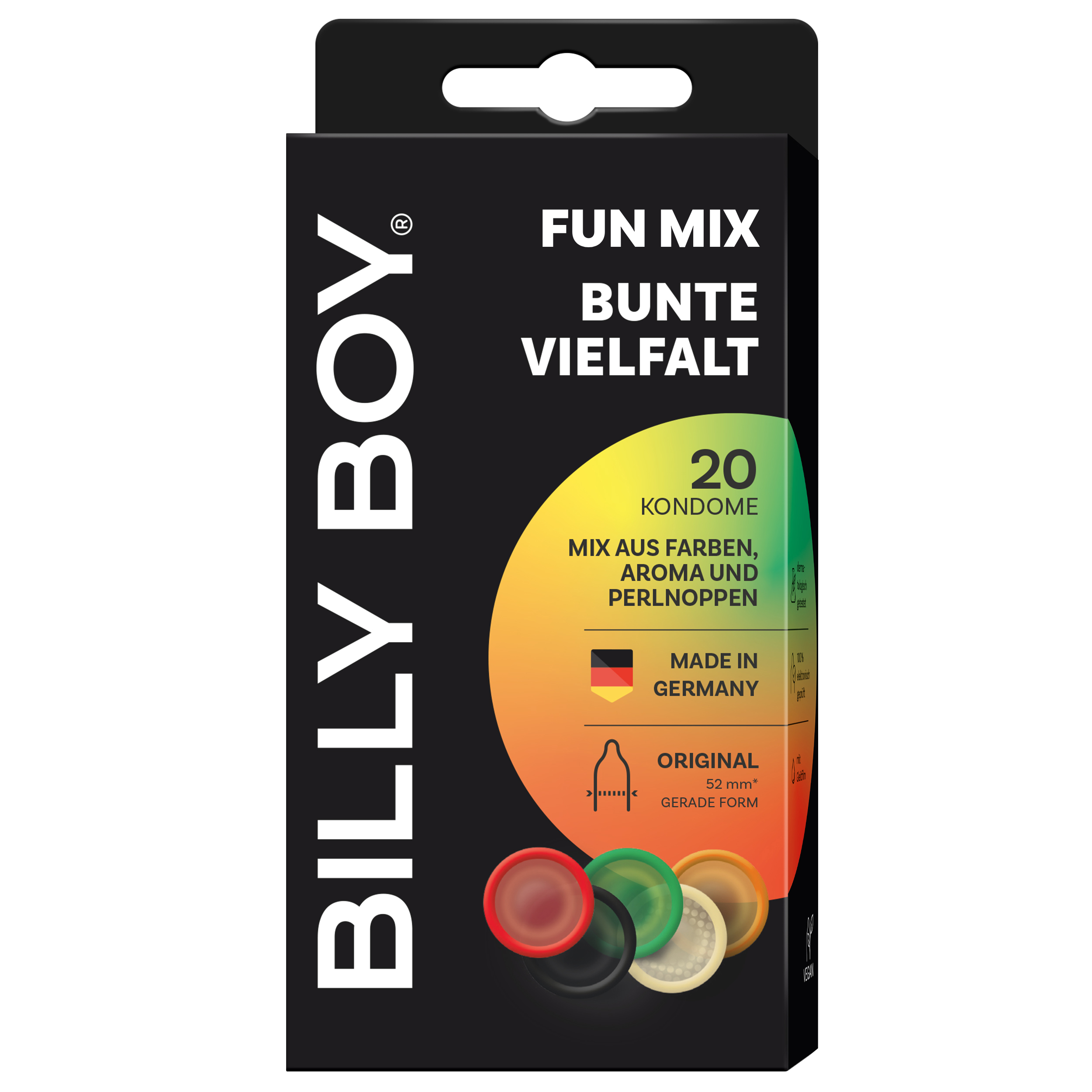 Prezervative Fun Mix, 20 buc, Billy Boy : Bebe Tei