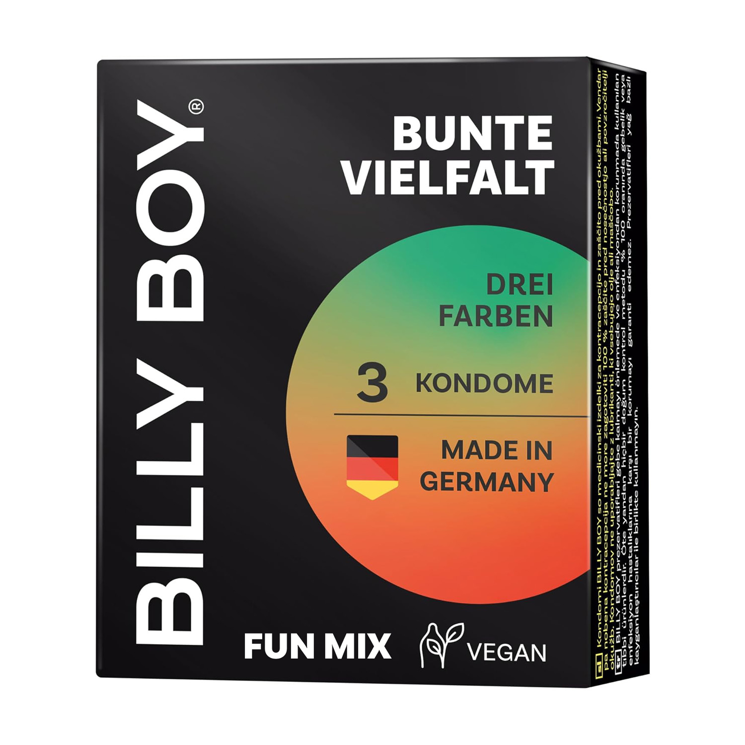 Prezervative Fun Mix, 3 buc, Billy Boy : Bebe Tei