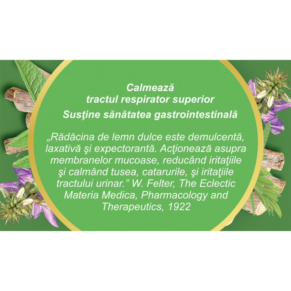 Ceai lemn dulce, 50g, Fares : Bebe Tei