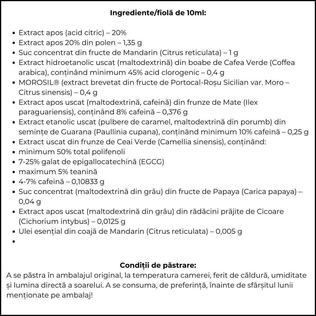 Apielixir Arderea grasimilor, 30 fiole, Albina Carpatina : Bebe Tei