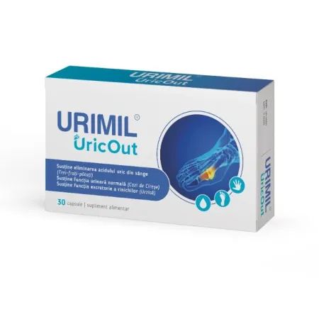 Urimil Uricout, 30 capsule, Naturpharma : Bebe Tei