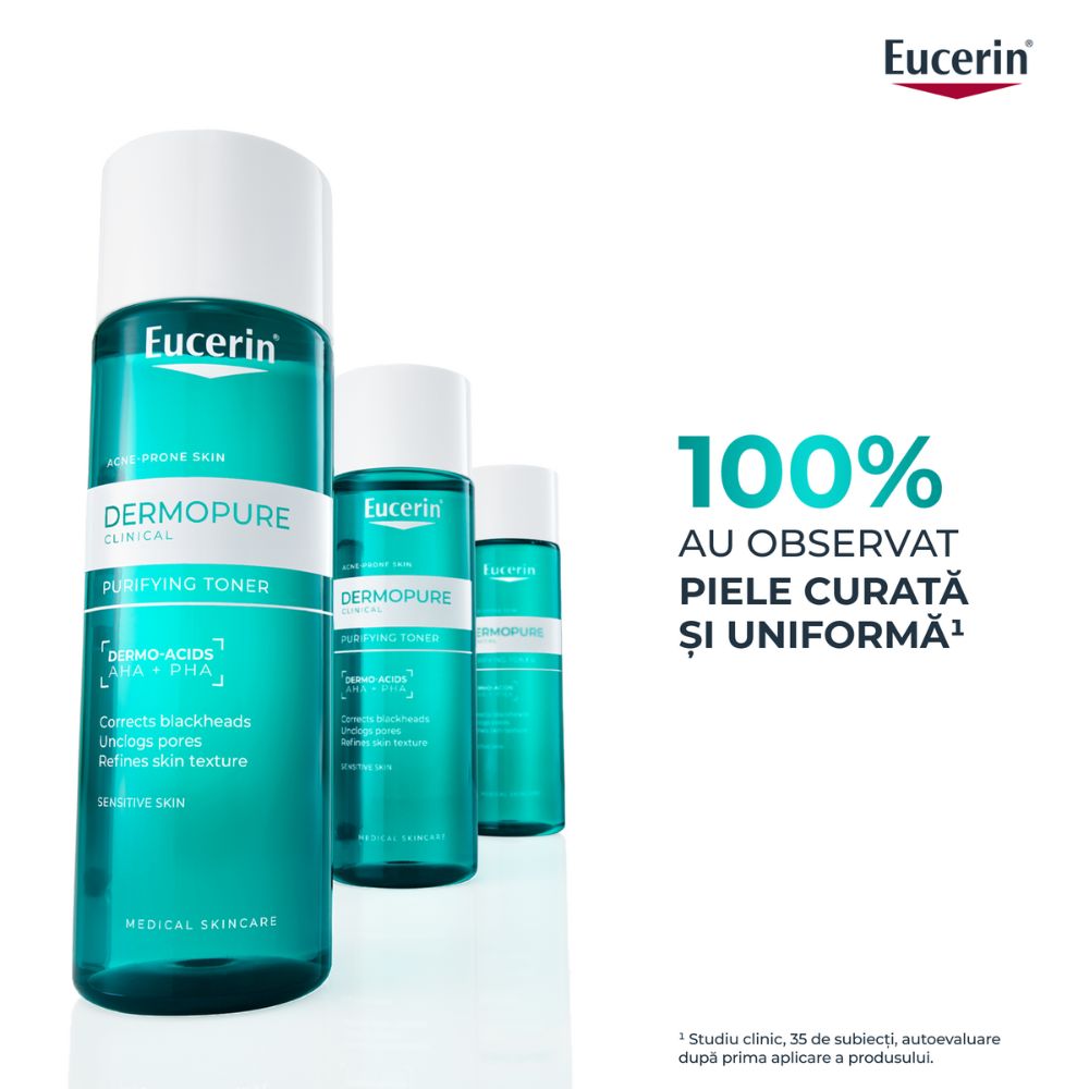Lotiune tonica Dermo Pure, 200 ml, Eucerin : Bebe Tei