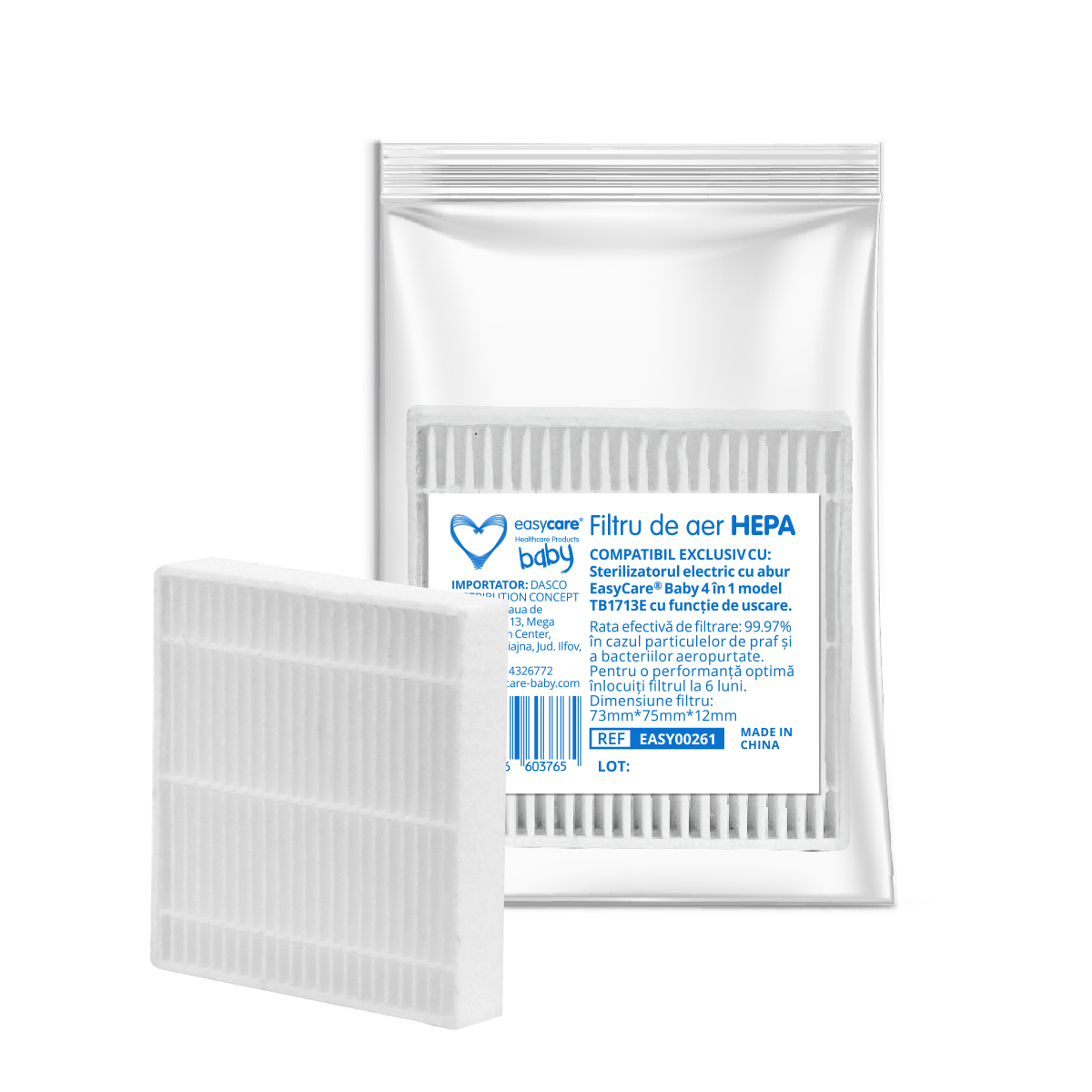 Filtru HEPA compatibil cu sterilizator 8 biberoane 4in1 mo : Bebe Tei