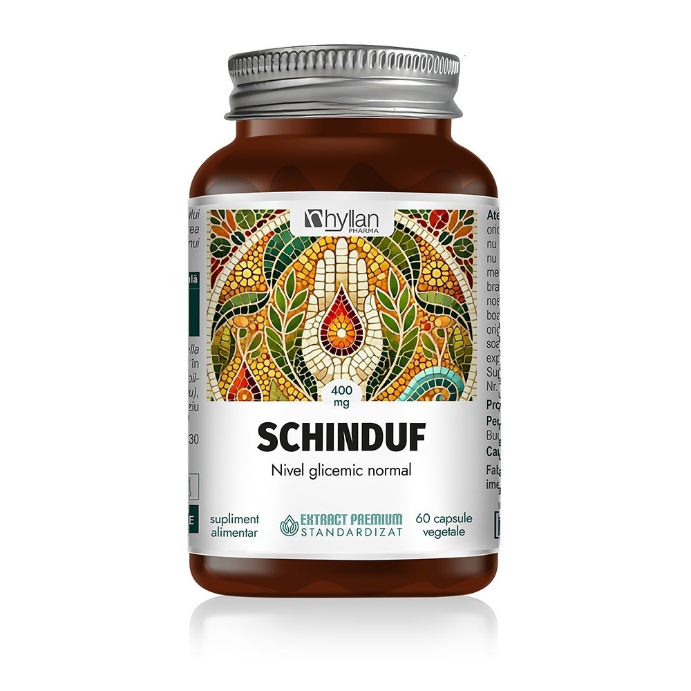Schinduf, 400 mg, 60 capsule, Hyllan : Bebe Tei