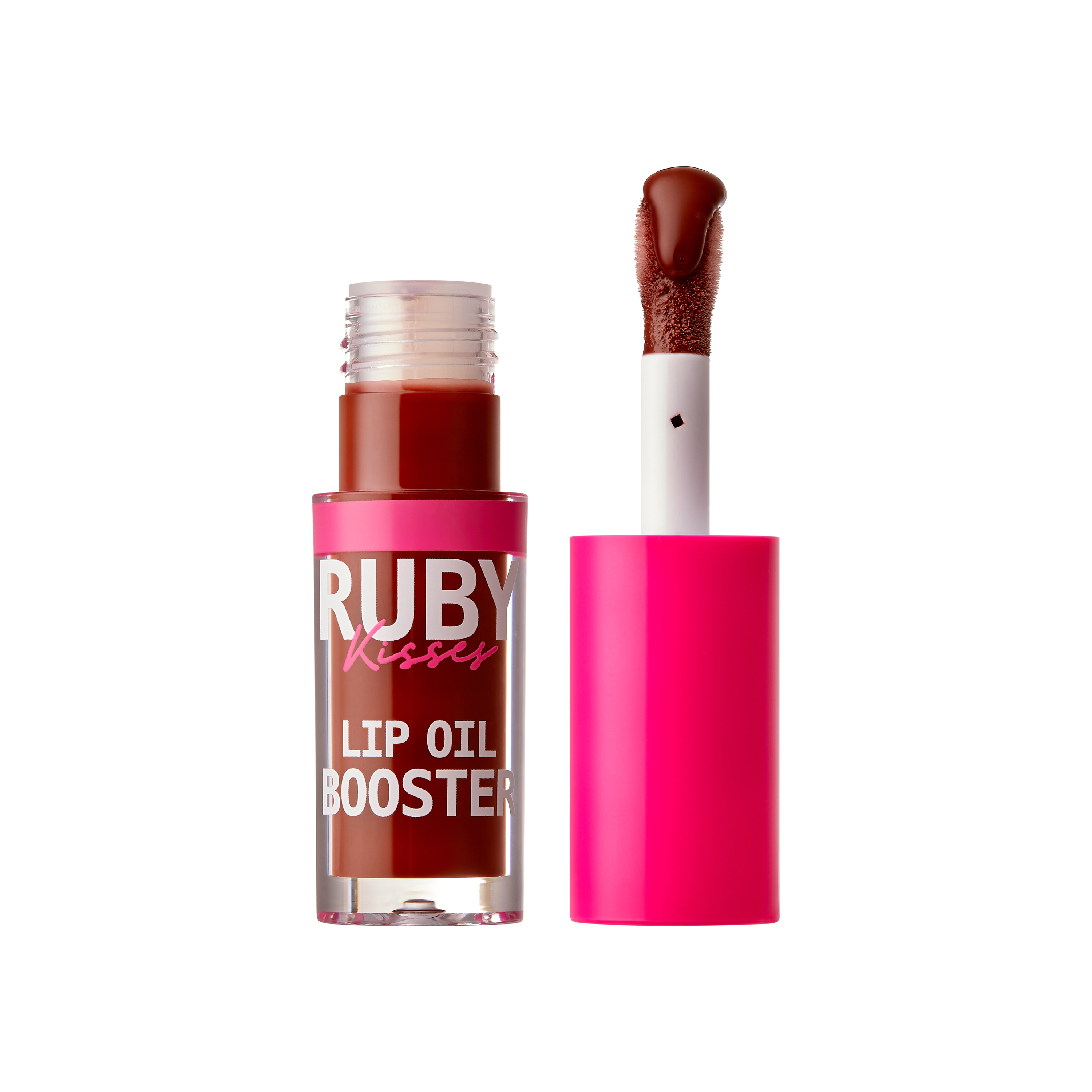 Ulei de buze Booster, Chocolate, 2.4 ml, Ruby Kisses : Bebe Tei