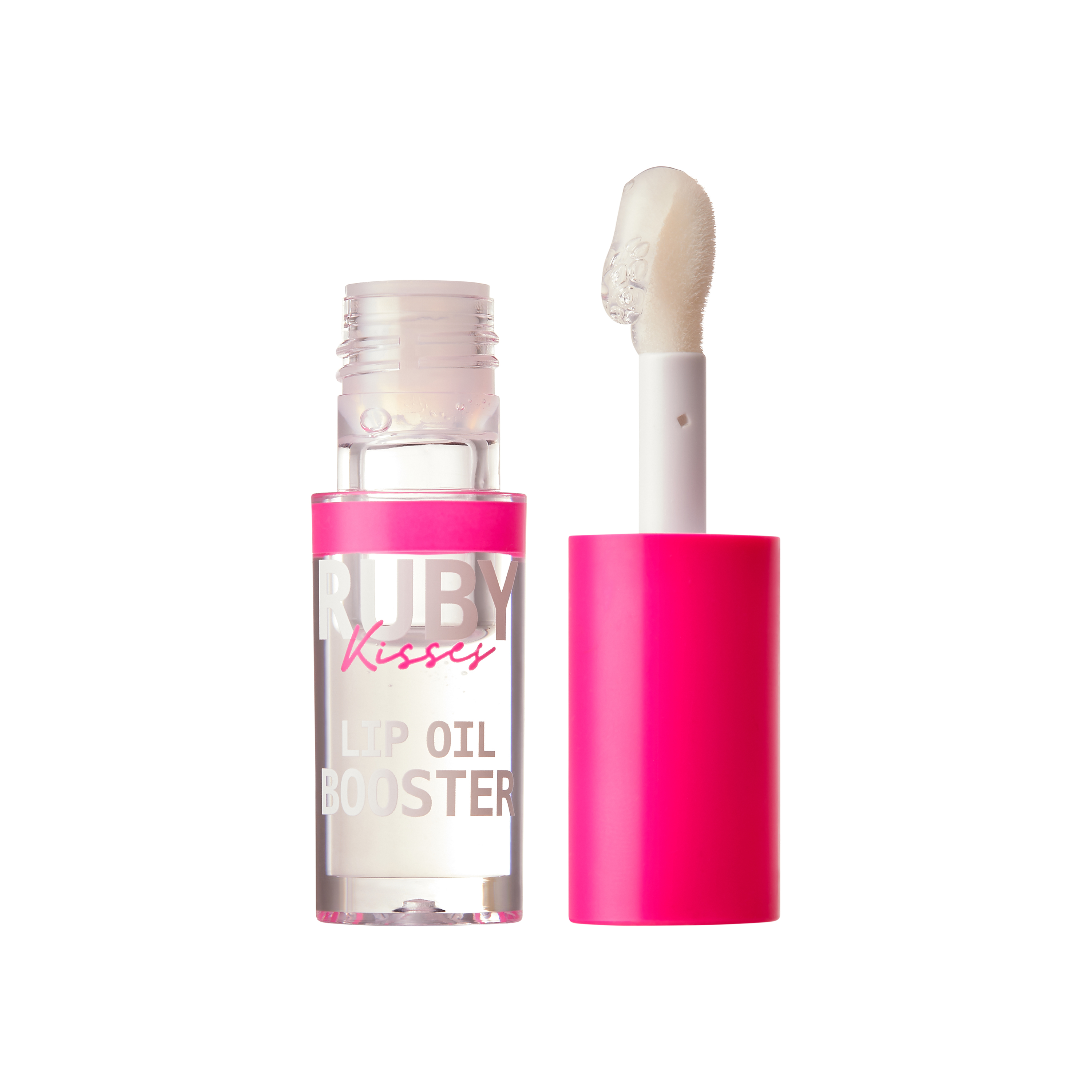 Ulei de buze Booster, Clear, 2.4 ml, Ruby Kisses : Bebe Tei