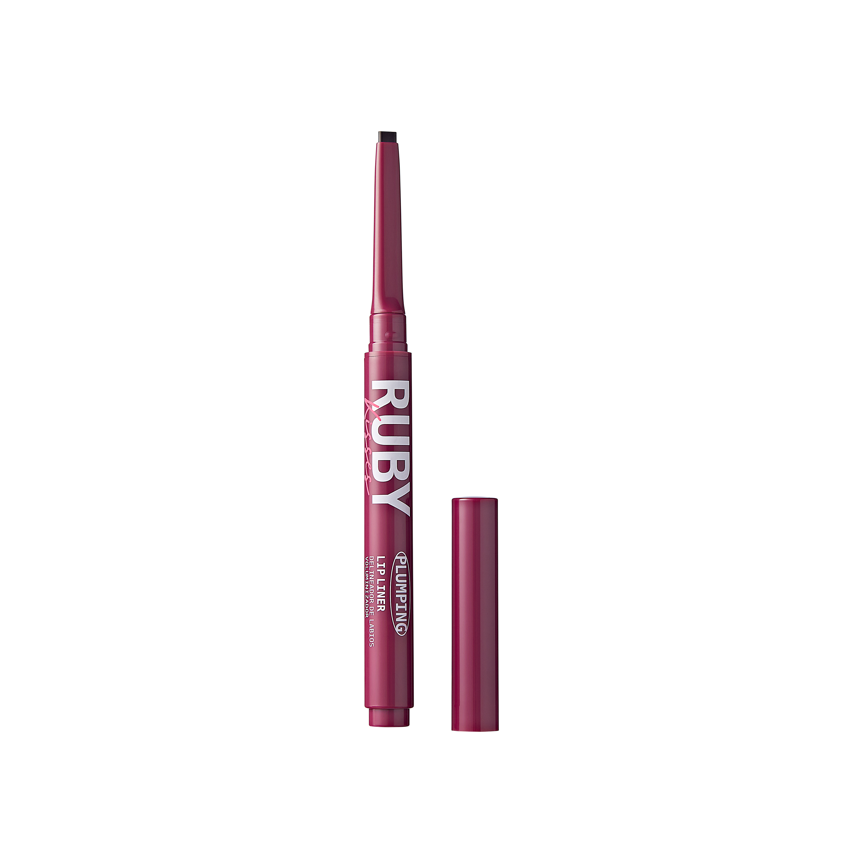 Creion de buze Plumping Lip Liner, Plum Berry, 0.16 g, Ruby : Bebe Tei