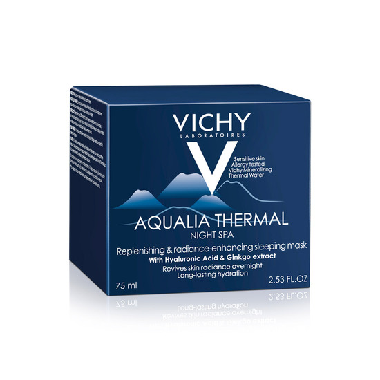 Gel-Crema de noapte Aqualia Thermal, 75 ml, Vichy : Bebe Tei
