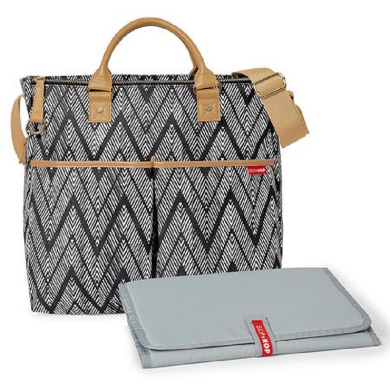 Geanta de scutece Duo Zig Zag Zebra, Skip Hop : Bebe Tei