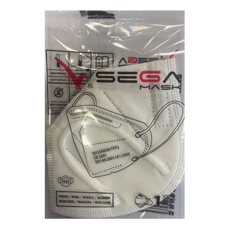 Masca de protectie tip FFP2 Alba, 10 bucati : Bebe Tei