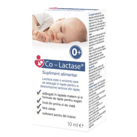 Picaturi pentru sugari Co-Lactase, 10 ml, Maxima Healthcare : Bebe Tei