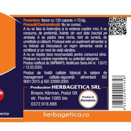 Devirox, 120 capsule, Herbagetica : Bebe Tei