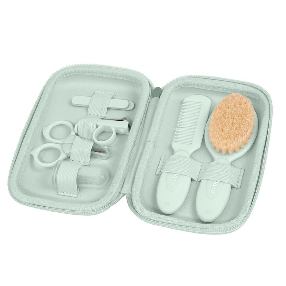 Set pentru ingrijire bebe, Mint, +0 luni, Miniland : Bebe Tei