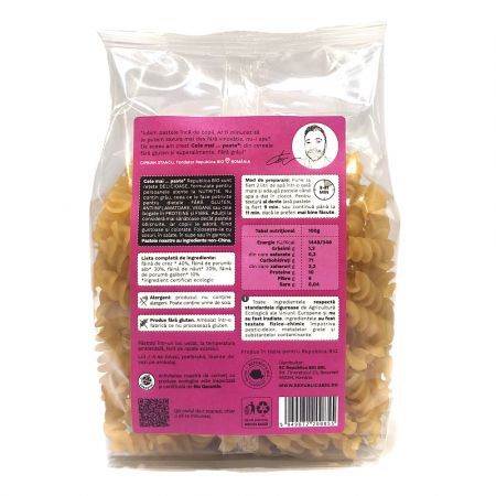 Paste Bio din orez, porumb si naut fara gluten Cele mai pas : Bebe Tei