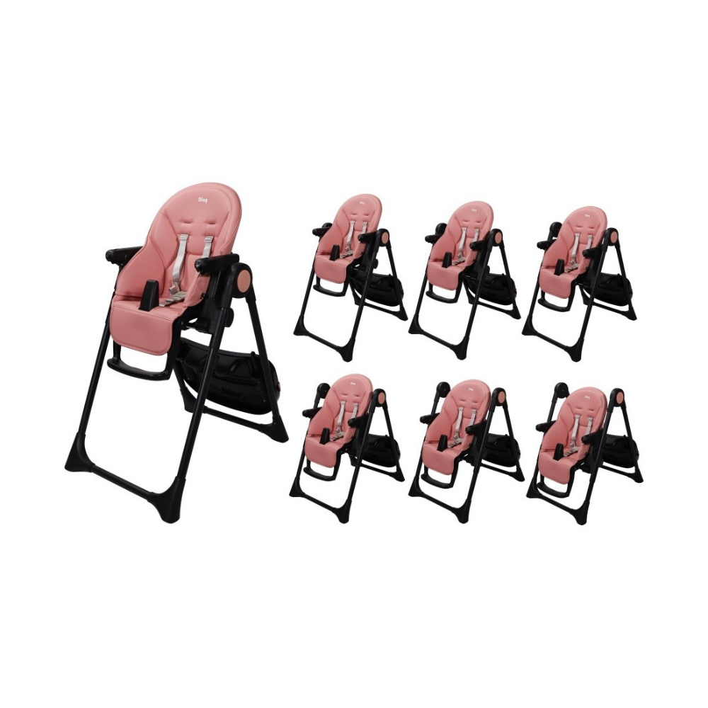 Scaun de masa Laze, 0 luni+, Pink, Ding : Bebe Tei