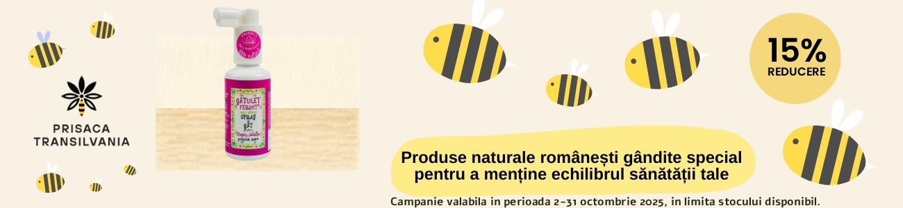 Promotie cu reducere 15% la Prisaca : Bebe Tei