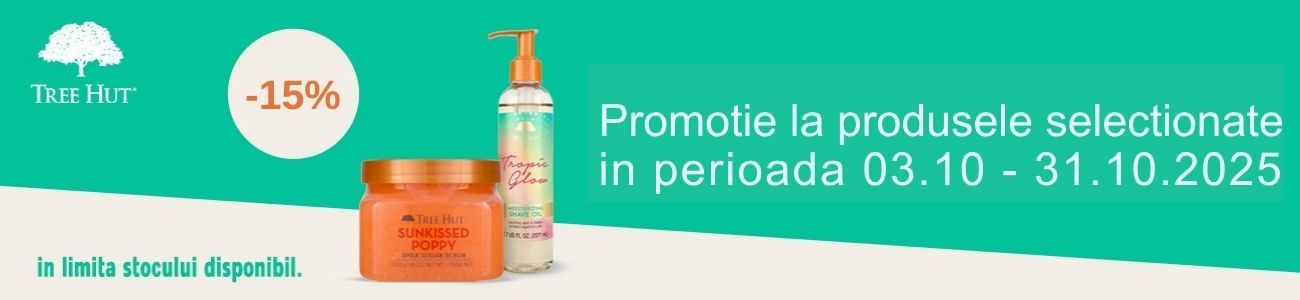 Promotie cu reducere 15% la Tree Hut : Bebe Tei