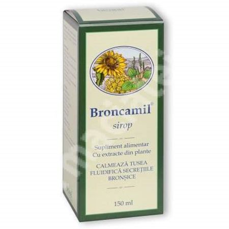 Broncamil Sirop cu Vitamina C, 150 ml, Bioeel : Bebe Tei